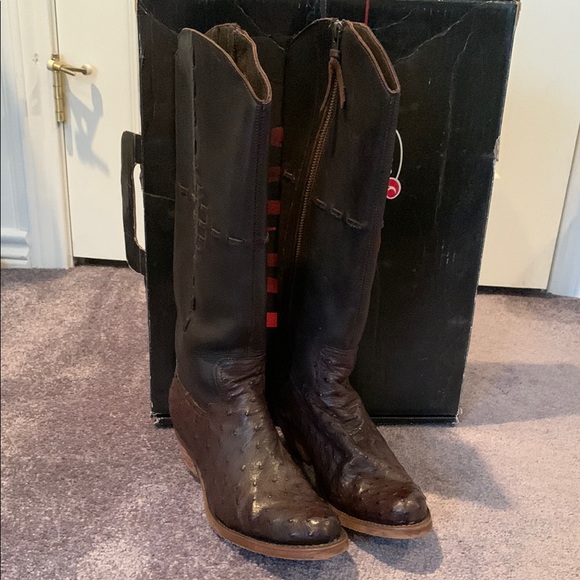 Justin Boots | Shoes | Reba By Justin Ostrich Boots | Poshmark